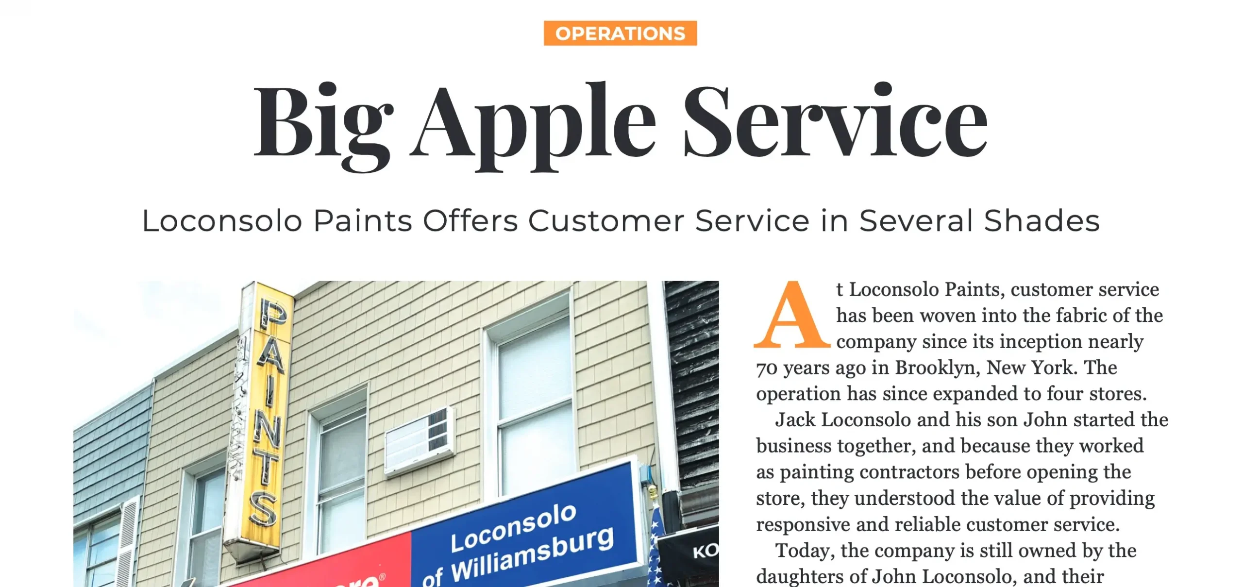 Big Apple Service - loconsolo