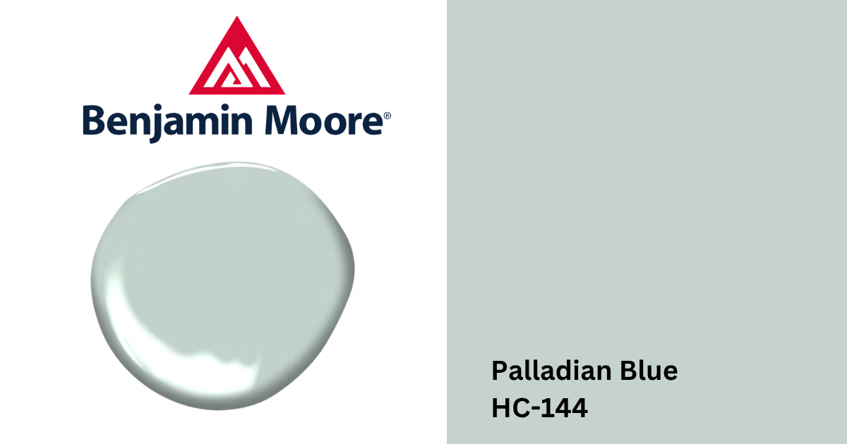 Benjamin Moore Palladian Blue: Undertones, LRV, Where It Works